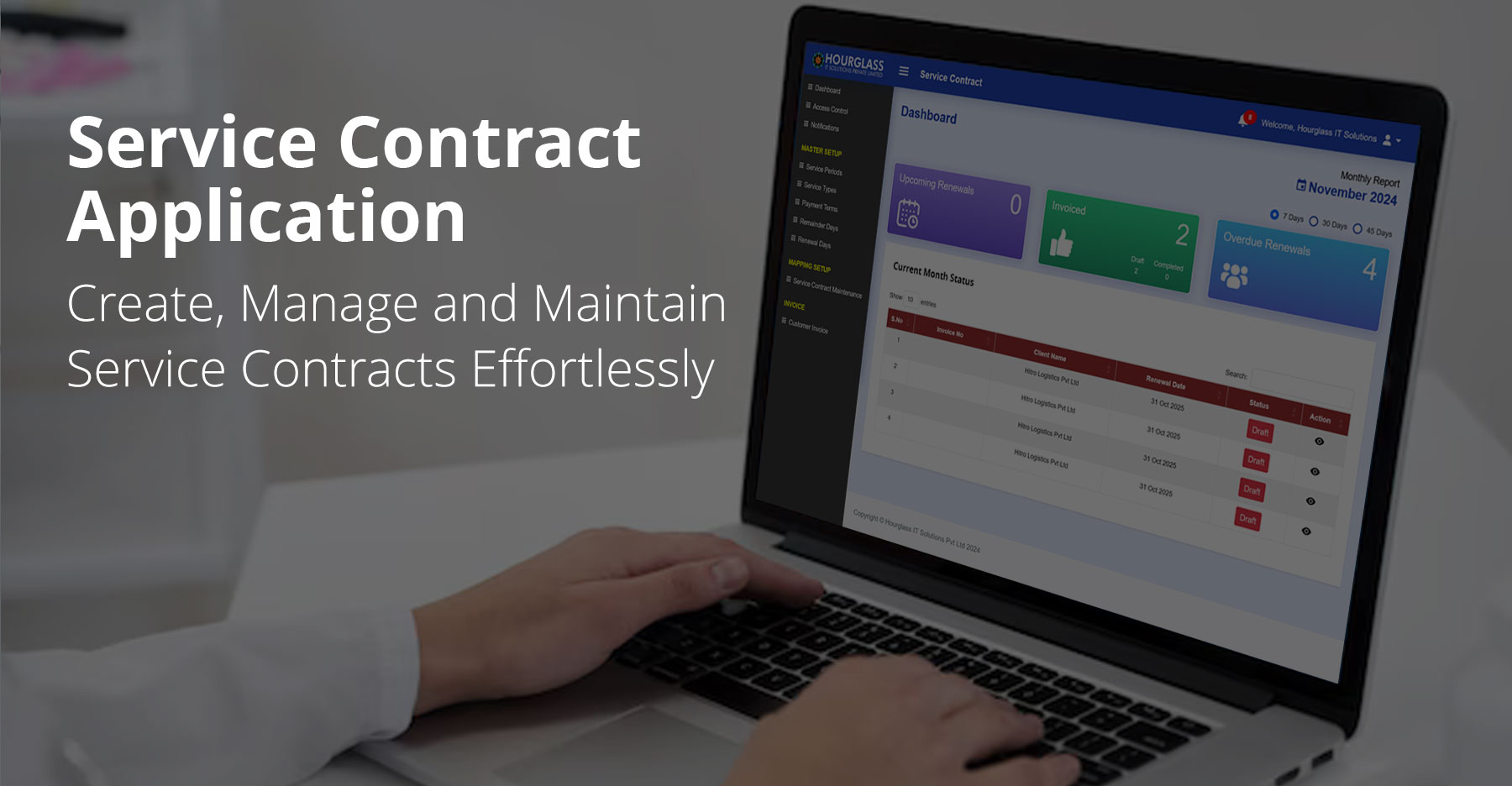 Service Contract Management Software